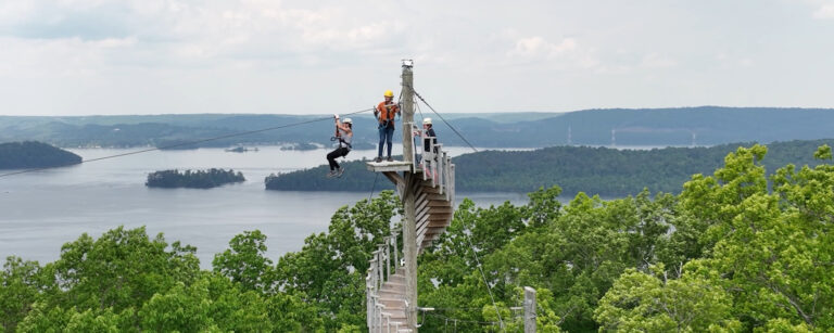 Zip Line Lake Guntersville State Park - Screaming Eagle